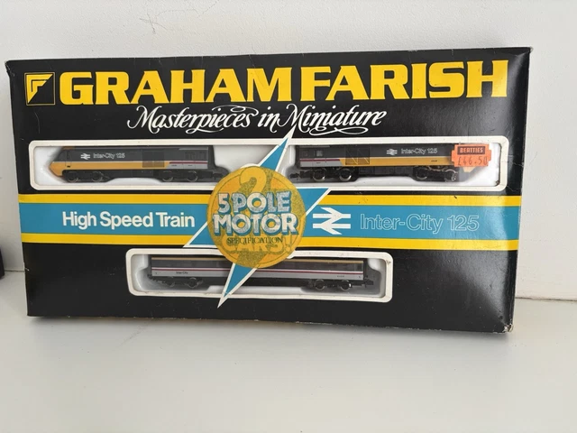 GRAHAM FARISH INTERCITY 125 N Gauge No. 8126 HST Executive Livery. £18. ...