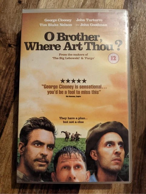 O BROTHER WHERE Art Thou ? VHS Video Big Box Ex Rental PAL Momentum $9. ...