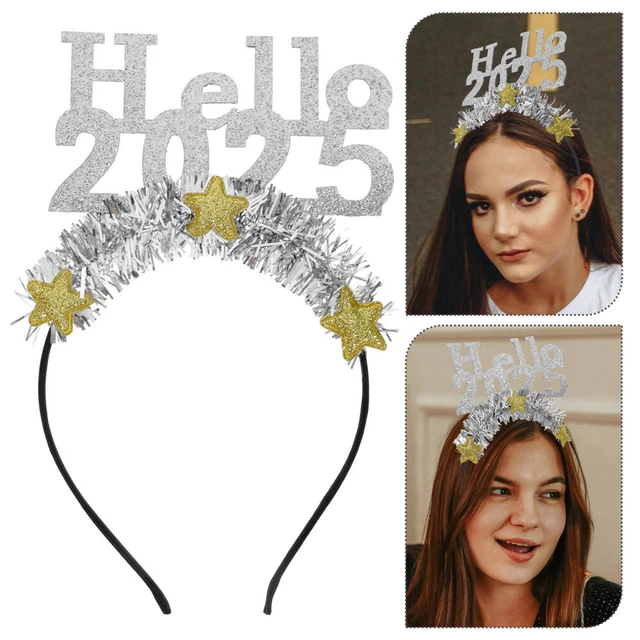 CHRISTMAS PARTY FAVOR New Year Headwear 2025 Headband Women's £5.49 ...