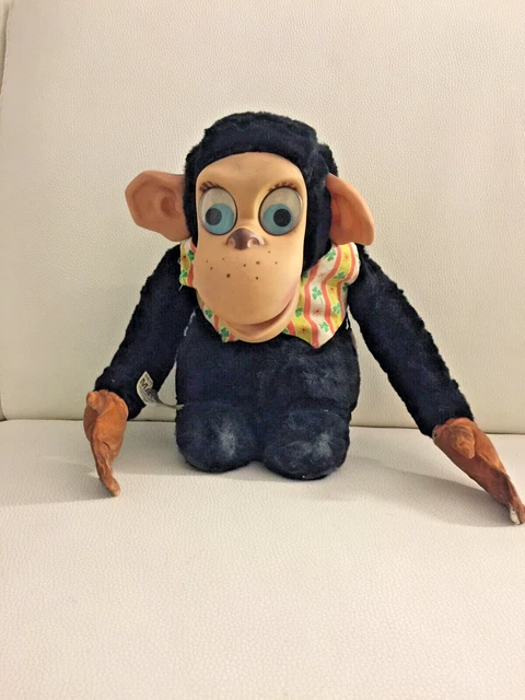 MATTEL CHESTER O' chimp SCIMP 1962 Pullstring scimmia rare vintage toy ...