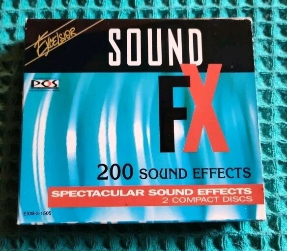SOUND FX 200 Spectacular Sound Effects (2-CD Box Set 1994) $9.99 - PicClick