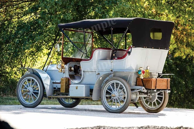 RETRO 1910 PULLMAN Model Vintage Car High Res Wall Decor Print Photo ...