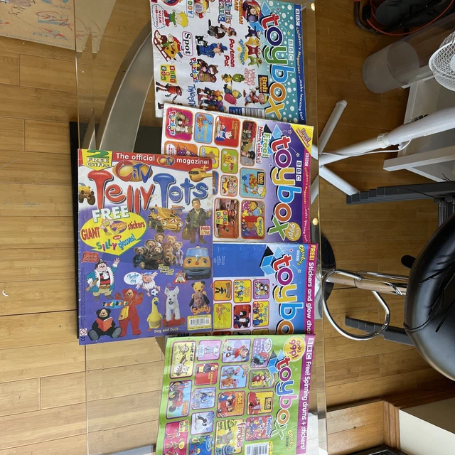 TOYBOX BBC COMICS Magazine Bundle Fireman Sam Noddy Postman Pat Charlie ...