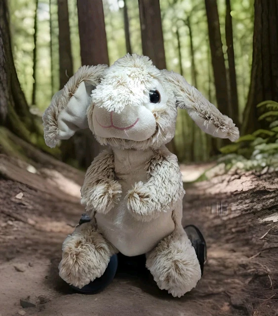 BUNNY RABBIT FLOPPY EARS 15"PLUSH CUDDLY SOFT TOY TEDDY by GEORGE ...
