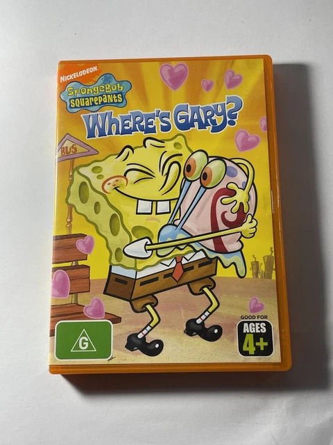 WHERE’S GARY? DVD SpongeBob SquarePants $9.99 - PicClick AU