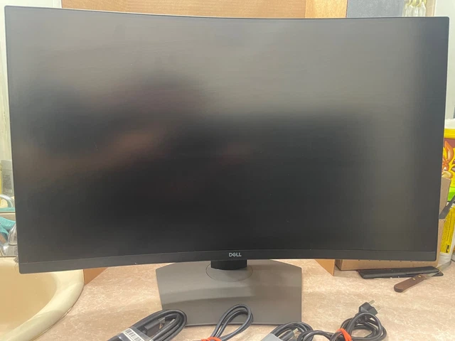 DELL S3220DGF 32-INCH 2K QHD FreeSync Curved LED Gaming Monitor with ...