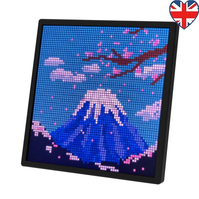 LED PIXEL DISPLAY Frame Bluetooth-Compatible APP Control for DIY Game ...