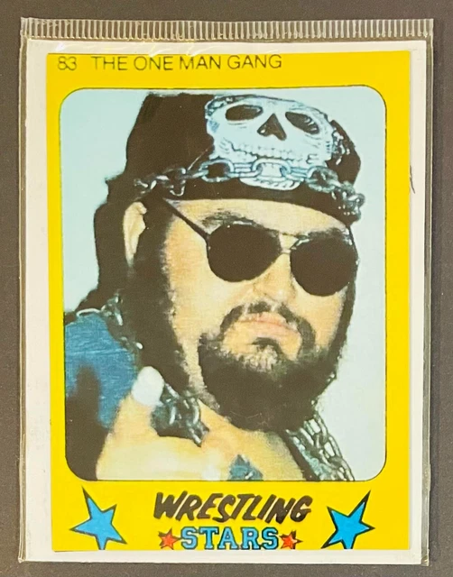 WWF WWE ONE Man Gang Fridge Locker Tool Box Decor Novelty Pro Wrestling ...