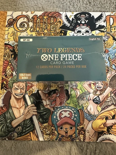 ONE PIECE TCG OP08 Two Legends Booster Box | English | New & Sealed ...