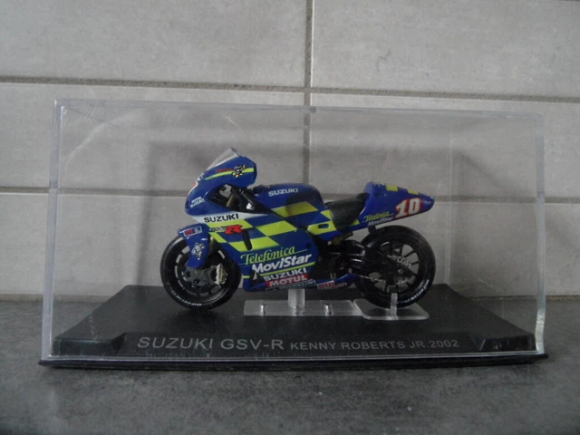 MOTO SUZUKI GSV-R Kenny Roberts Jr Grand Prix 2002 1:24 EUR 7,00 ...