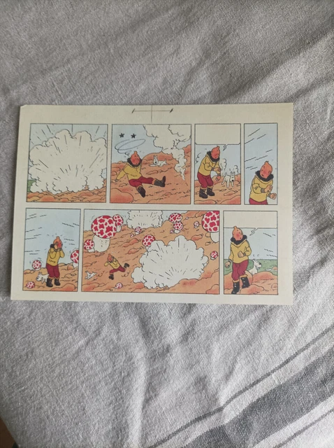TINTIN FAC-SIMILÉ STRIP Etoile mystérieuse Hergé Haddock Milou Tournesol Dupond EUR 15,00 ...