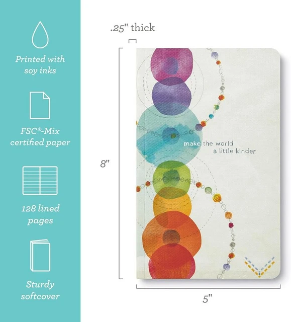 WRITE NOW JOURNAL by : Make The World a Little Kinder. — Softcover with ...