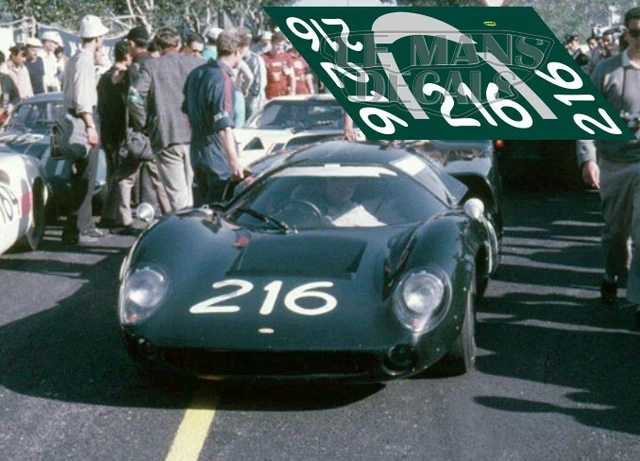 DECALS LOLA T70 MkIII Targa Florio 1967 1:32 1:43 1:24 1:18 64 87 slot ...