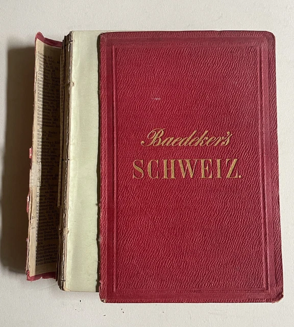 BAEDEKER REISEFÜHRER, KARL Baedeker, Reiseführer, Baedeker Schweiz, Reiseführer EUR 58,00 ...