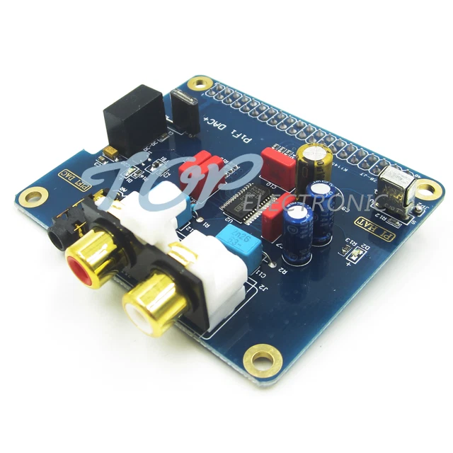DAC+ HIFI DAC Audio Sound Card Module I2S interface for Raspberry pi 3 ...