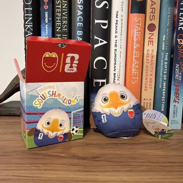 MCDONALDS HAPPY MEAL Toy 2026 Football World Cup Plush Squishmallows ...