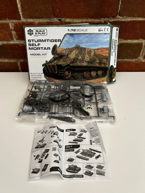 PADGETT BROS 1:72 Scale German Sturmtiger Mortar Tank Model Kit £5.00 ...