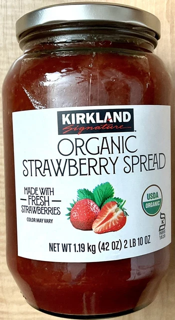 Kirkland Signature Organic Strawberry Spread FOR SALE! - PicClick