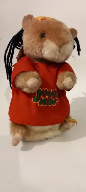 VINTAGE SINGING DANCING Happy Birthday Battery Operated Gemmy Hamster ...