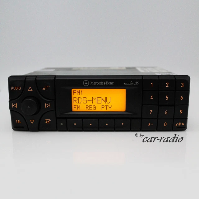 ORIGINAL MERCEDES AUDIO 30 BE3307 Becker Radio A208820088606 RDS ...