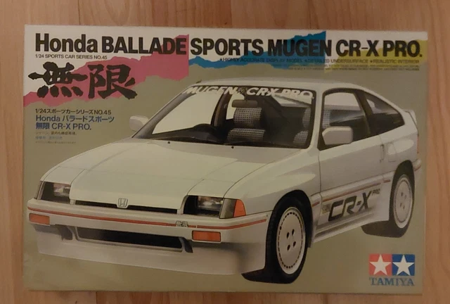 TAMIYA 1/24 HONDA Ballade Sports Mugen CR-X PRO - 24045 £20.00 - PicClick UK