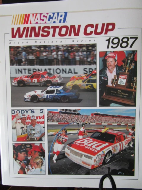 W8 LIVRE ANNUEL Nascar 1987 Winston Cup Grand National Series Dale ...