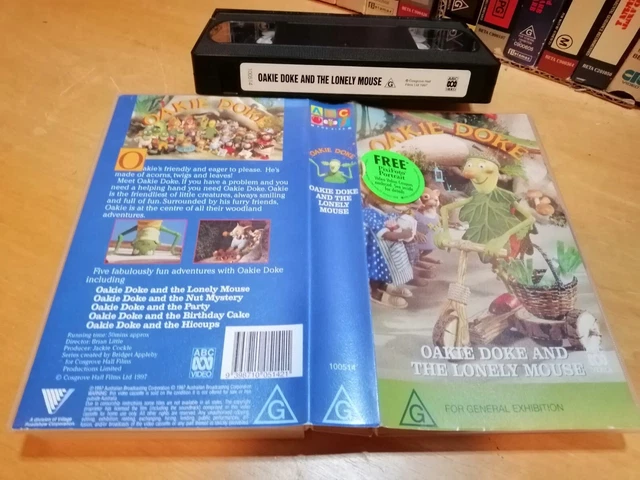 Oakie Doke The Lonely Mouse 5 Episodes Rare Early 1997 Abc Kids