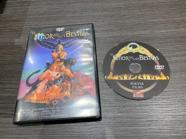 EL SEÑOR DE Las Beasts DVD Marc Singer Tanya Roberts Rip Torn John Amos ...