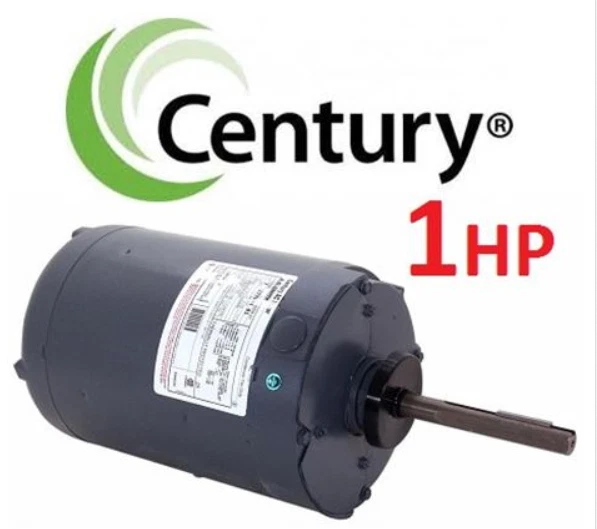 CENTURY A.O. SMITH H696 1 HP, 1140 RPM, 1140 volts, 1.8/3.7-3.6 Amps ...