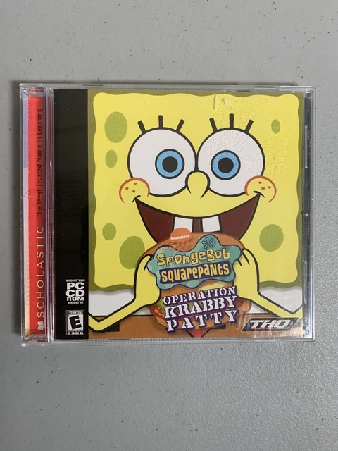 SPONGEBOB SQUAREPANTS OPÉRATION KRABBY PATTY PC JEU CD-ROM THQ - Super ...
