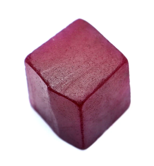 NATURAL RED RUBY 217 Ct South African Cube Rough CERTIFIED Loose ...