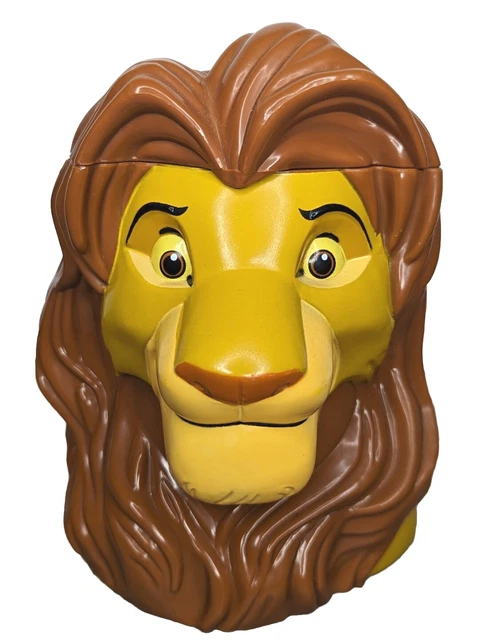 DISNEY &THE LION King" Simba Disney On Ice Flip-Top Cup Mug Stein £14. ...