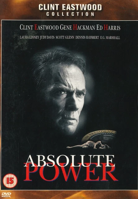 ABSOLUTE POWER (1997) DVD, Clint Eastwood, Gene Hackman,Ed Harris ...