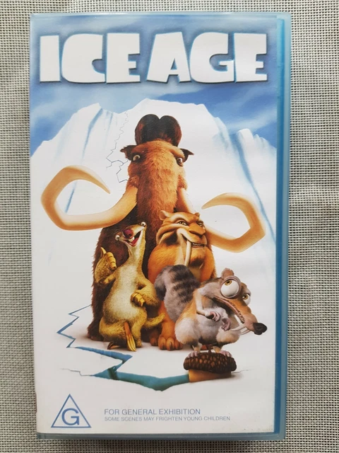 ICE AGE - - VHS Tape Excellent - combined post $14.99 - PicClick AU
