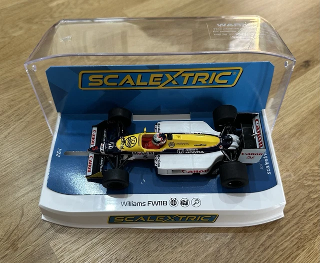 SCALEXTRIC WILLIAMS FW11B 1987 British GP Nigel Mansell F1 Car C4508 £ ...