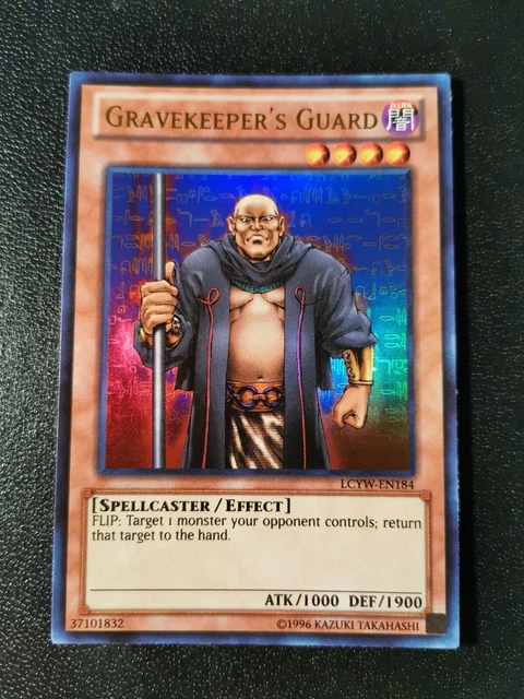 S NM YUGIOH GRAVEKEEPERS GUARD Ultra Rare HOLO LCYW-EN184 EUR 2,66 ...