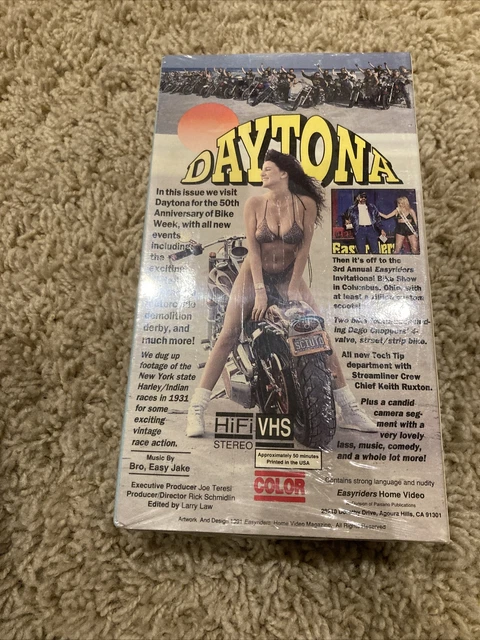 EASYRIDERS VIDEO MAGAZINE Daytona 50th Columbus Bike Show No. 9 VHS ...