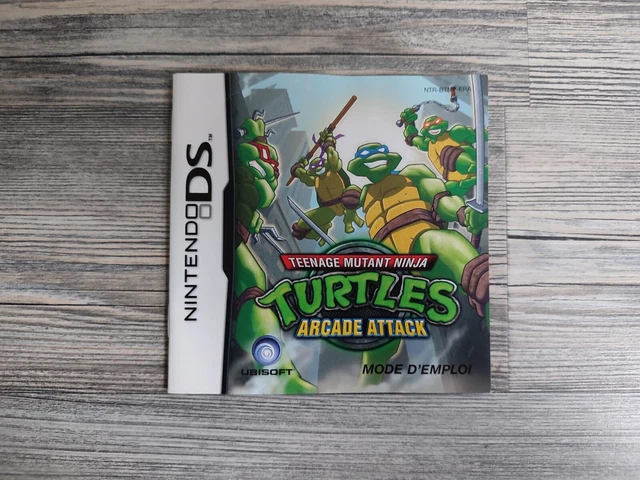 NOTICE SEULE FR Teenage Mutant Ninja Turtles Arcade Attack - Nintendo ...