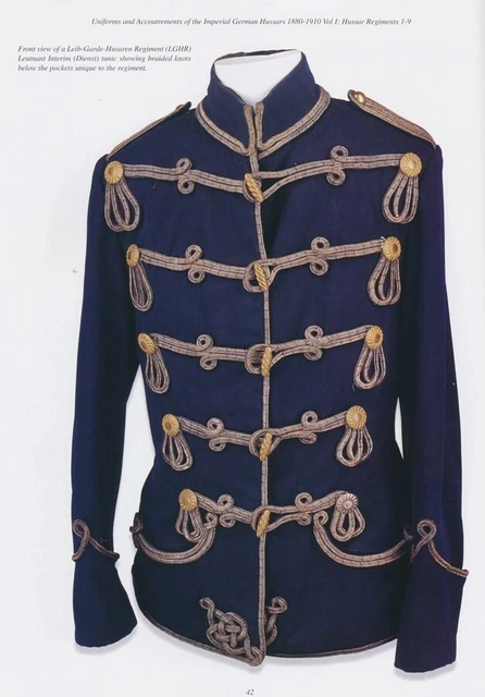 BOOK: UNIFORMS IMPERIAL German Hussars 1880-1910, 231 pages, colour ...