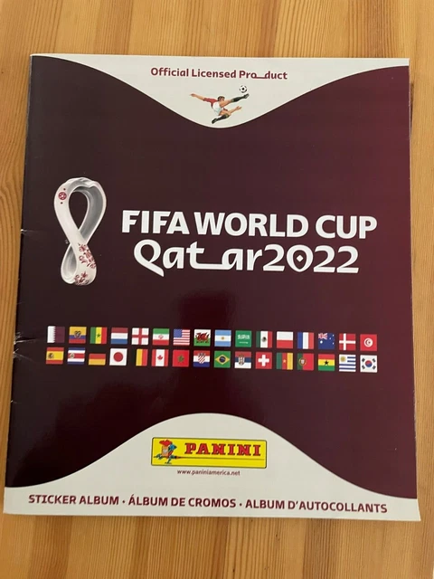 ALBUM PANINI FOOTBALL WORLD CUP QATAR 2022 Vide -NEUF- Edition USA EUR ...