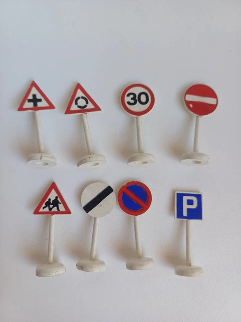VINTAGE LEGO SYSTEM Street Signs 8 pcs £13.99 - PicClick UK