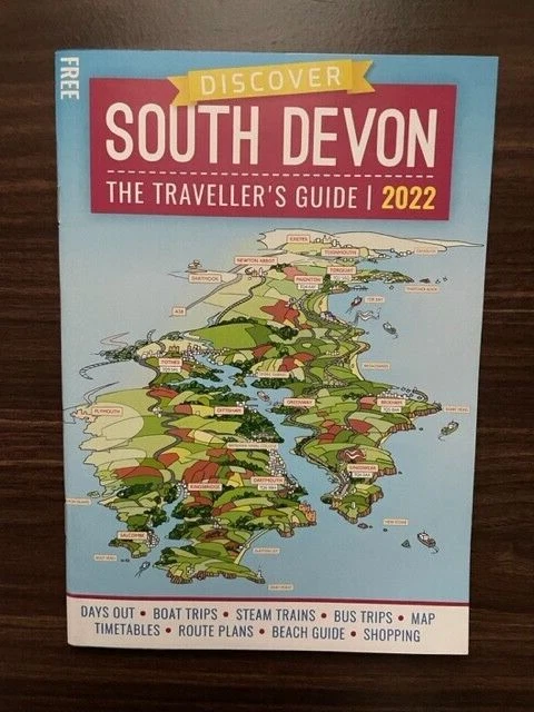 DISCOVER SOUTH DEVON The Traveller's Guide 2022 Brochure £4.99 ...