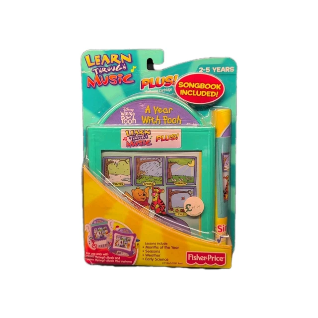 FISHER PRICE - Learn through Music Plus - DIsney Winnie Pooh ~ -NEW ...