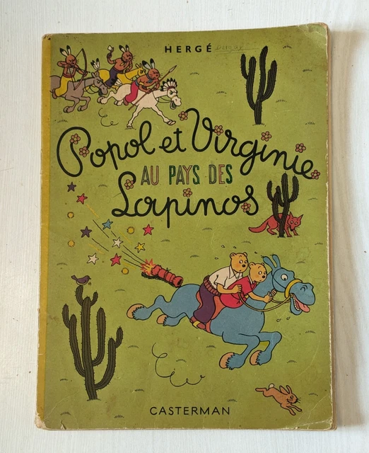 BD POPOL ET Virginie au pays des Lapinos - Hergé - Edition originale ...