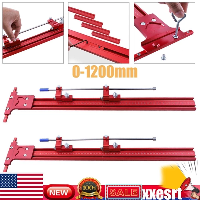 PARALLEL RAIL GUIDE System Track Saw Woodworking Guide Carpentry Tool ...