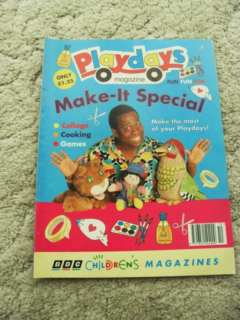 BBC CHILDREN'S PLAYDAYS Magazine Make-It Special £10.00 - PicClick UK
