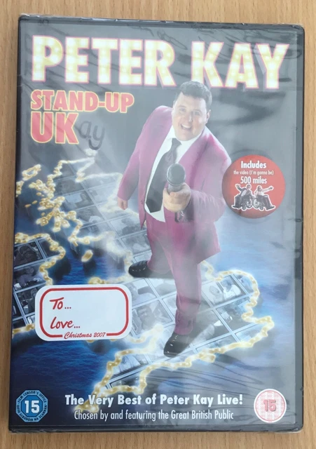 🌟PETER KAY🌟STAND UP Uk🌟Live🌟Comedy Dvd🌟Brand New And Sealed🌟Uk🇬🇧Seller🌟 £9.95 - PicClick UK