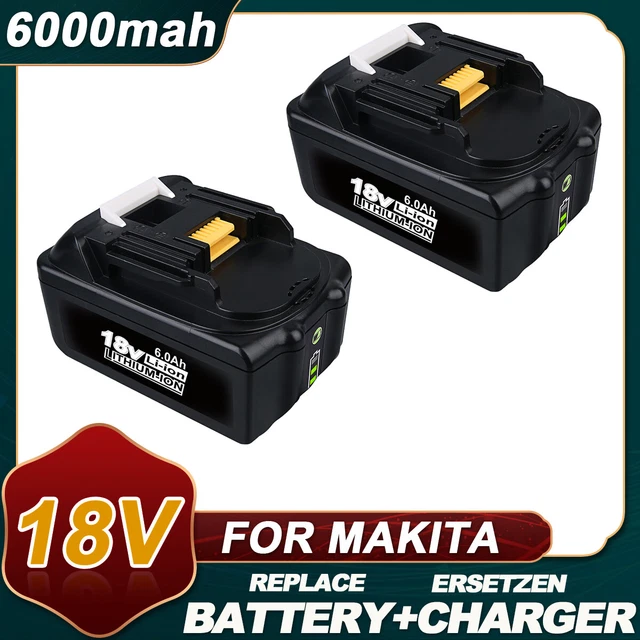 2X FOR MAKITA BL1860B 18V 6.0Ah LXT Li-Ion Battery with Indicator BL1830 BL1850 $191.18 ...