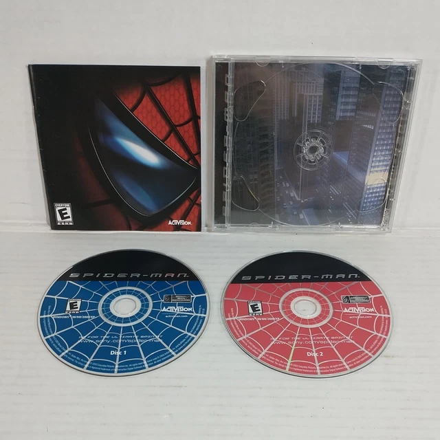 SPIDER-MAN (2001) (WINDOWS 95/98/ME/2000 PC CD-ROM, 2001) Spiderman ...