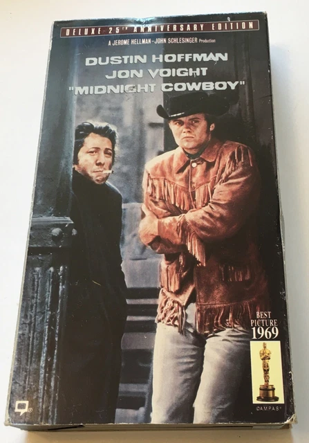 MIDNIGHT COWBOY - Vhs 1994 Deluxe 25Th Anniversary Edition - Dustin ...